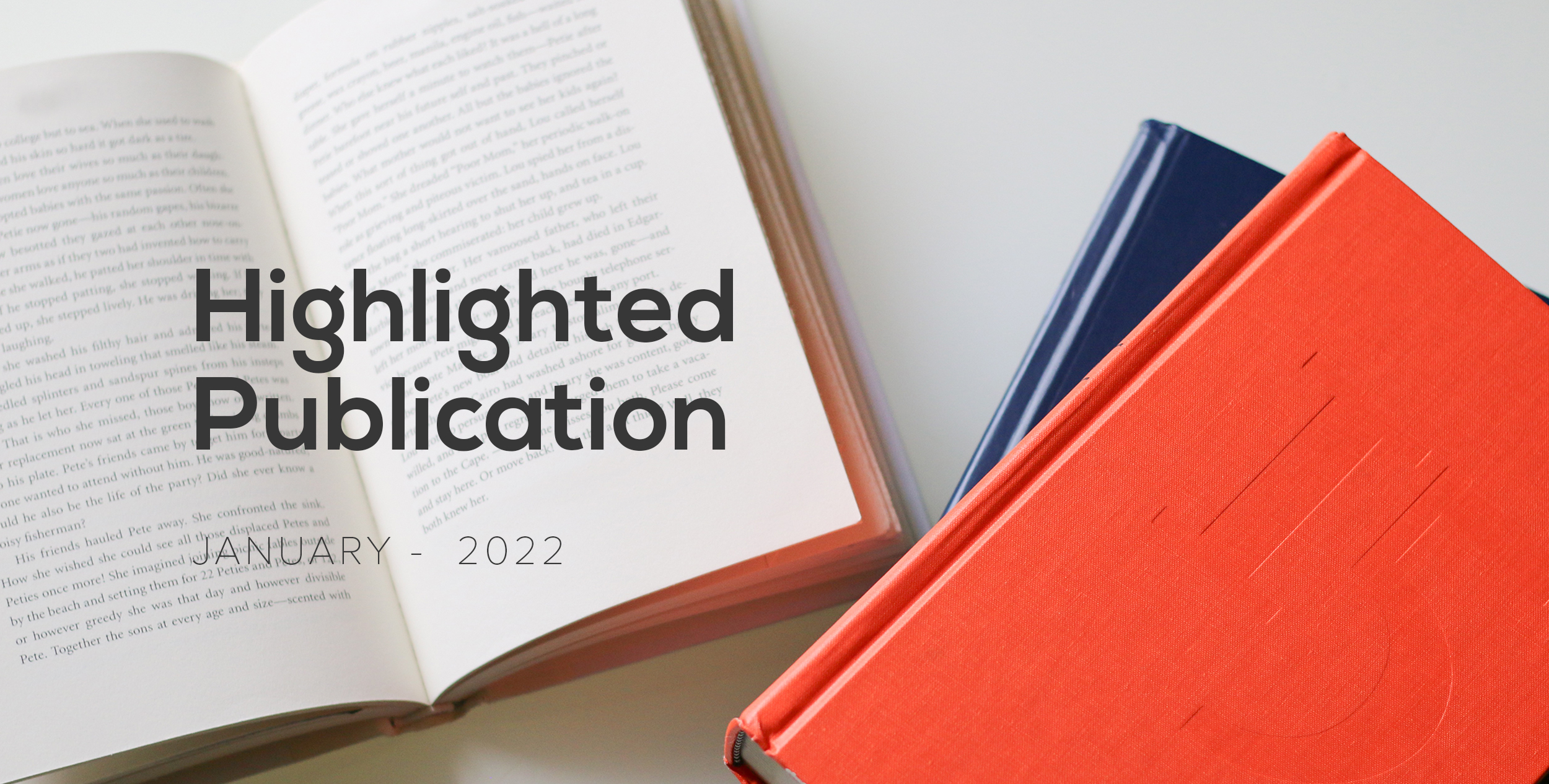 Highlighted Publication January 2022 | List of publications using ...